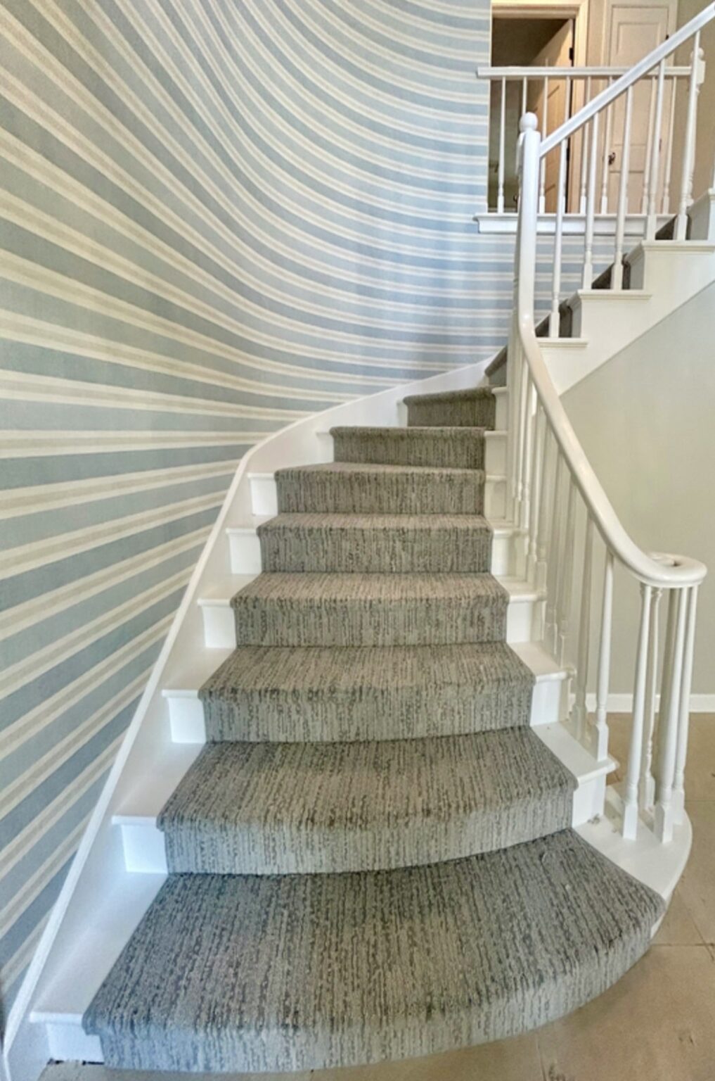 Custom Stair Runners in Wilmette and Lake Forest - Kashian Bros